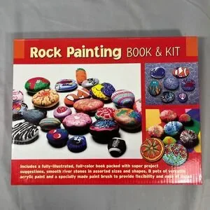 Mud Puddle inc. | Office | Mud Puddle Rock Painting Book Kit Diy Stone ...